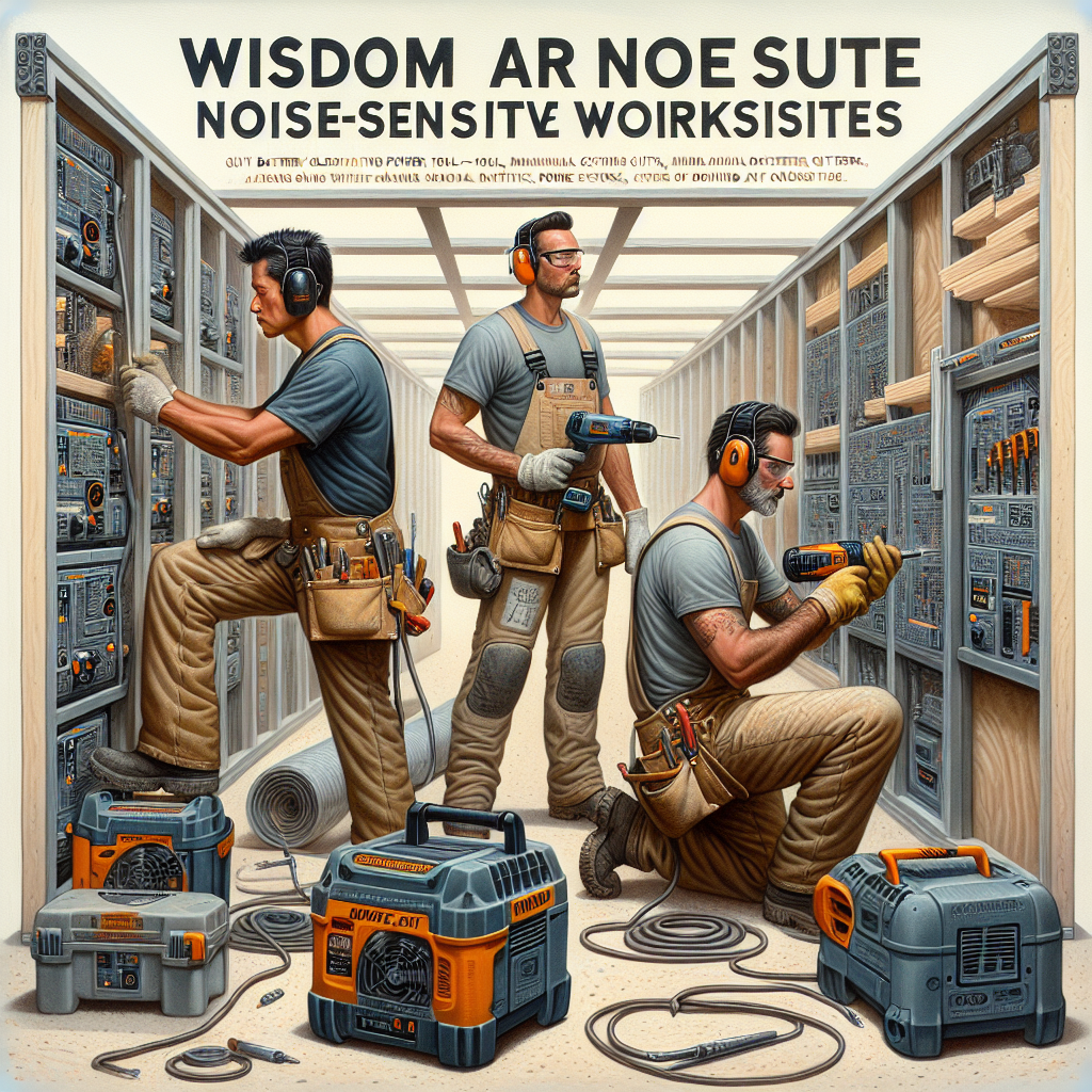 Tips For Noise‑Sensitive Worksites: Quiet Power Tool Alternatives - 7 ...
